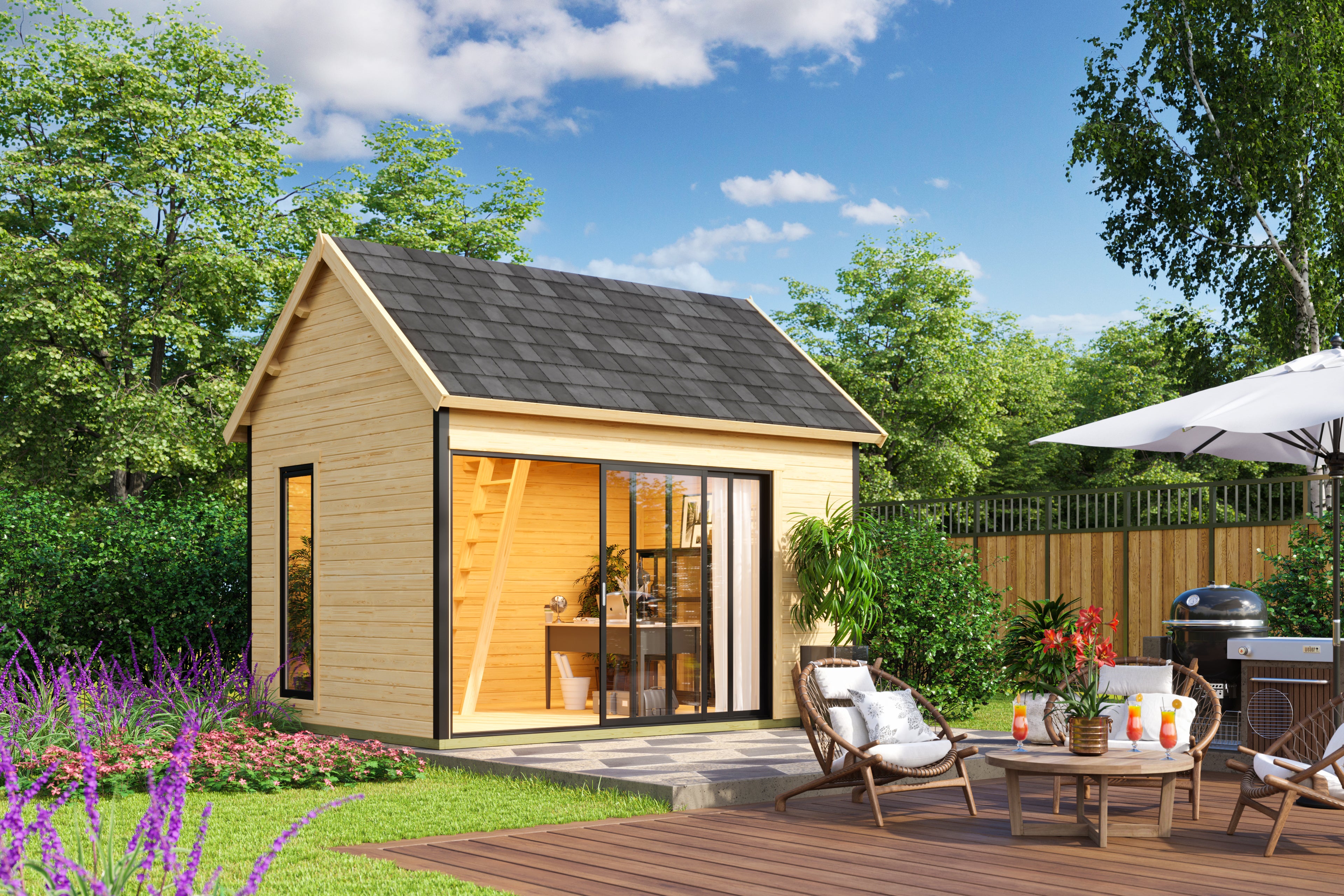 Chic-Sheds - Premium DIY garden sheds for every need