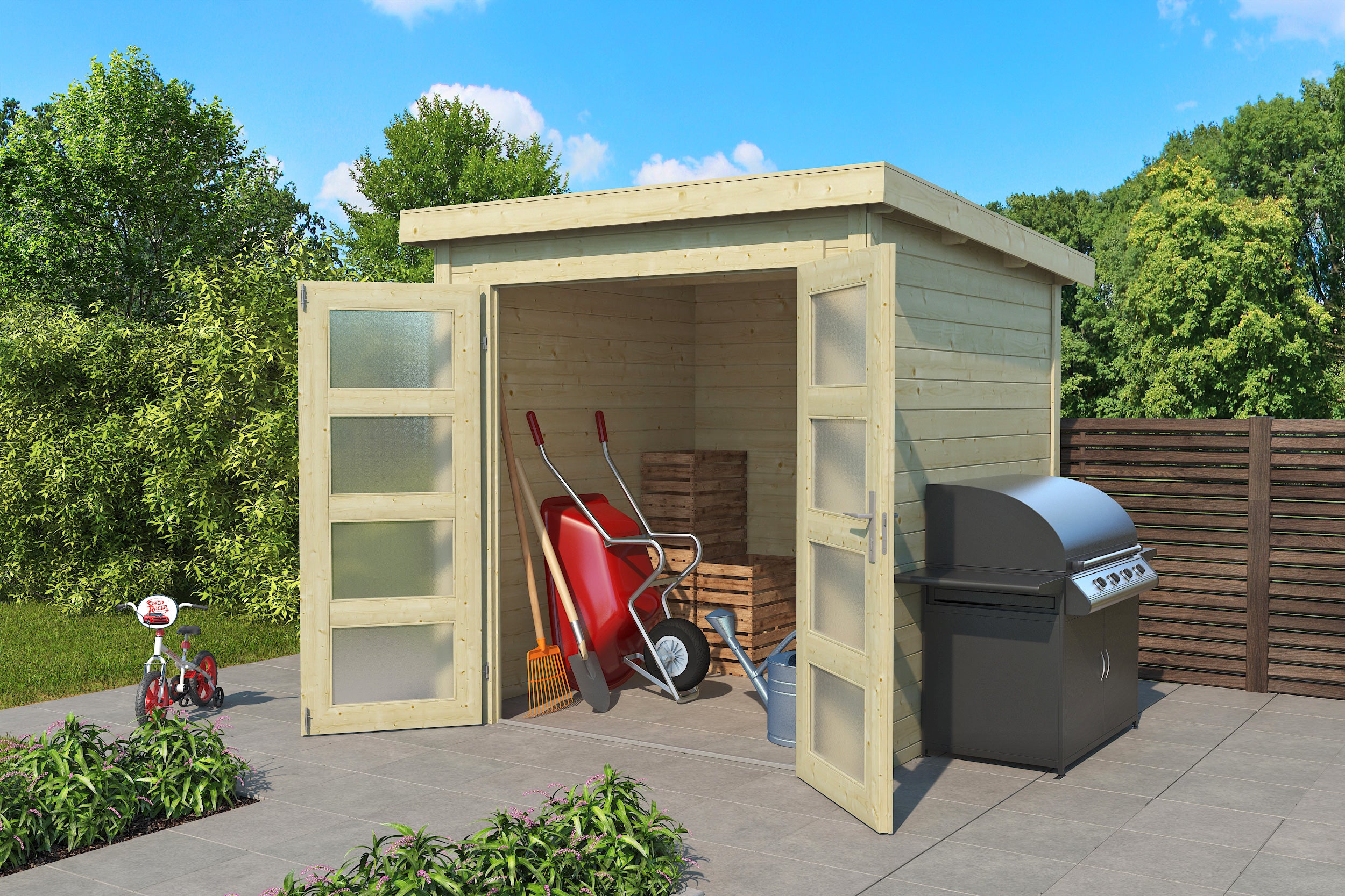 Chic-Sheds - Premium DIY garden sheds for every need